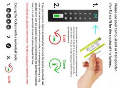 Lockers (CampusCard / MensaCard / numeric code) • Department of Earth ...