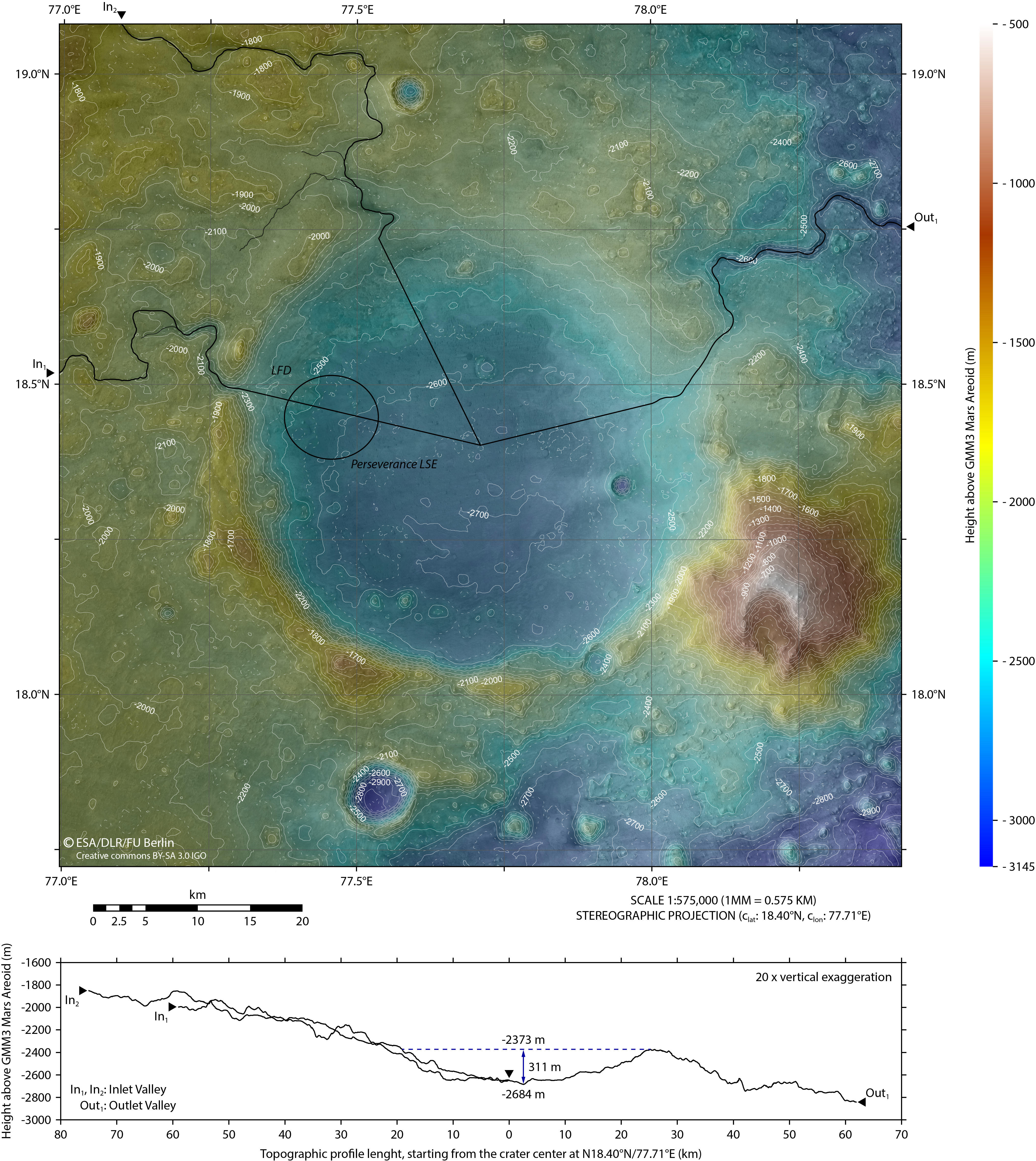 Saturn Planet Elevation Maps